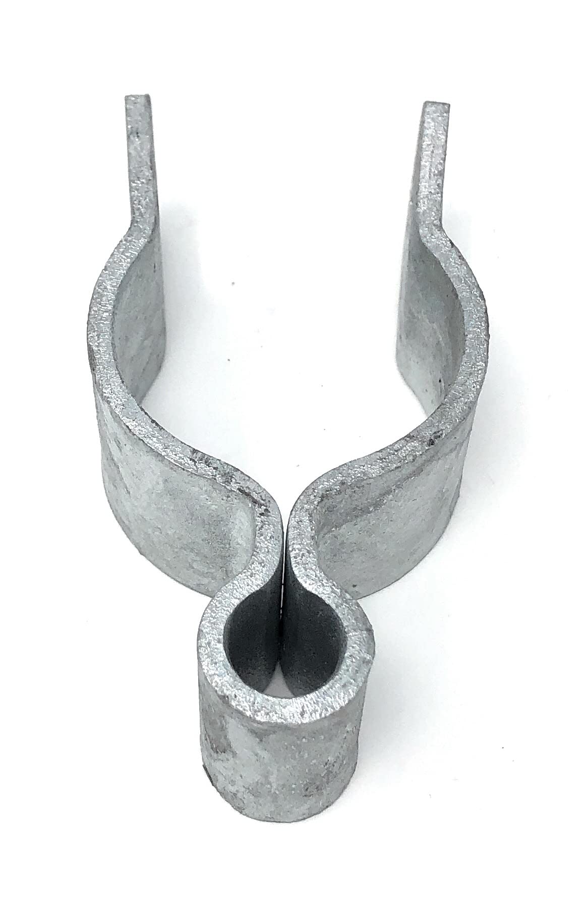 Chain Link Fence Gate Hinges (Pressed Steel) Heavy Duty 1-1/4" Width, 3/16" Gauge for O.D. 1-5/8" inch Post and 1/2" Pin