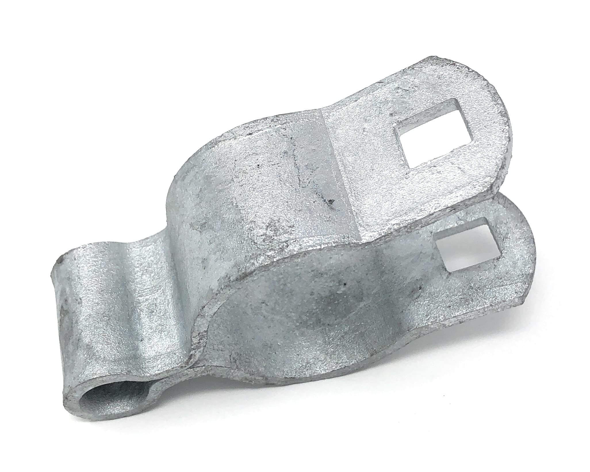 Chain Link Fence Gate Hinges (Pressed Steel) Heavy Duty 1-1/4" Width, 3/16" Gauge for O.D. 1-5/8" inch Post and 1/2" Pin