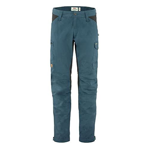 Fjallraven Kaipak Trousers - Men's Uncle Blue/Dark Grey 44 Regular