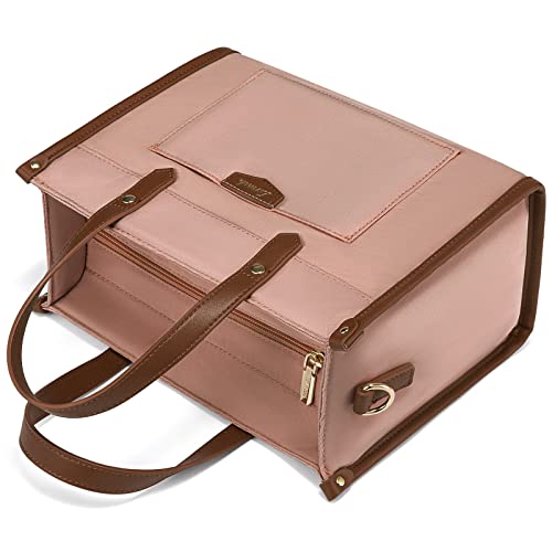 LOVEVOOK Lunch Bag Women,Lightweight Insulated Lunch Box for Picnic Beach,Pink,S