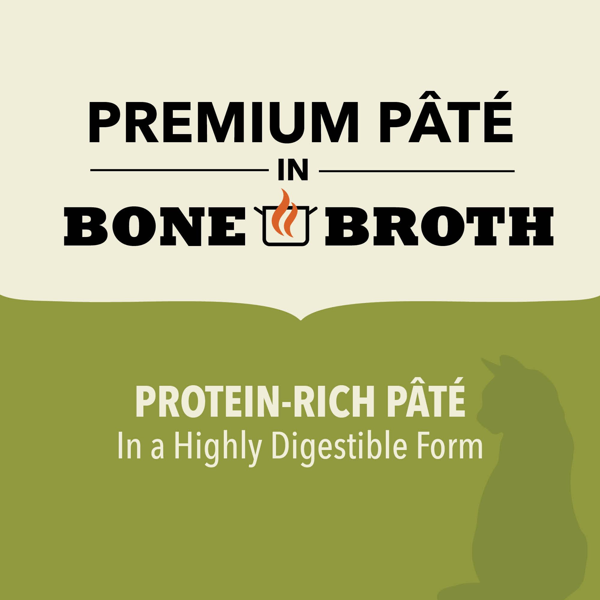 ACANA PREMIUM PATE Wet Cat Food, High Protein Chicken and Fish in Bone Broth Recipe, 3 oz (Case of 24)