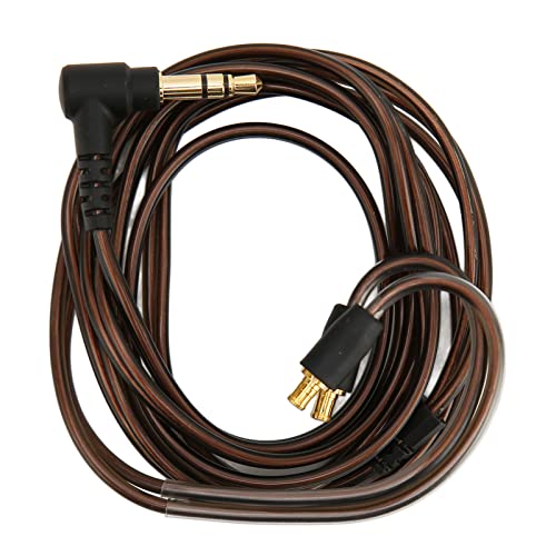 VINGVO Replacement Headphone Cable, Prevent Stethoscope Effect Flexible Headphone Cable Oxygen Free Copper for LS200 for CKS1100