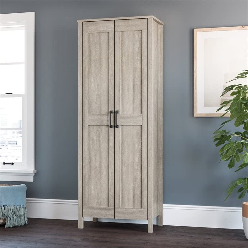Sauder Miscellaneous Storage Spring Maple Two-Door Storage Cabinet, Spring Maple Finish