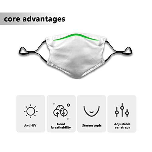 VeJerKK Spider Web Reusable Face Masks with Adjustment Earloop,Happy Halloween,Protection 5-ply Breathable Face Masks for Women Men,Black White