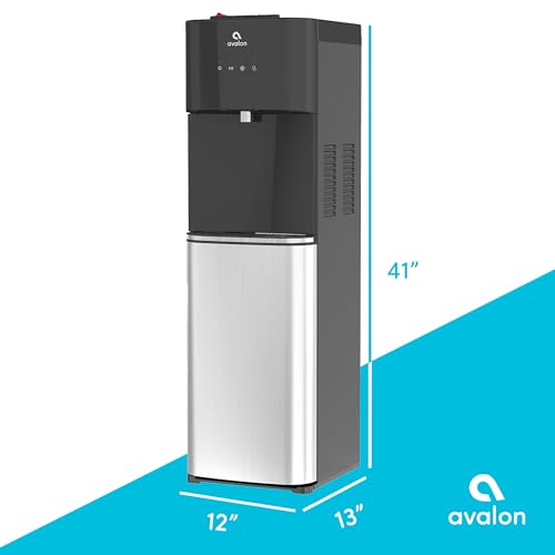 Avalon Bottom Loading Water Cooler Dispenser with BioGuard- 3 Temperature Settings- UL Listed- Bottled