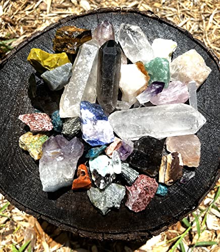 "MOTHERLODE" Gemstone Paydirt - 18LB Jumbo Bag XL Gemstones Inside