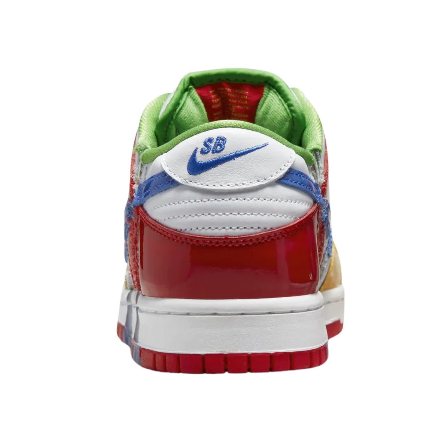 Nike Mens SB Dunk Low FD8777 100 Ebay - Sandy Bodecker - Size 10 White/Red-Blue