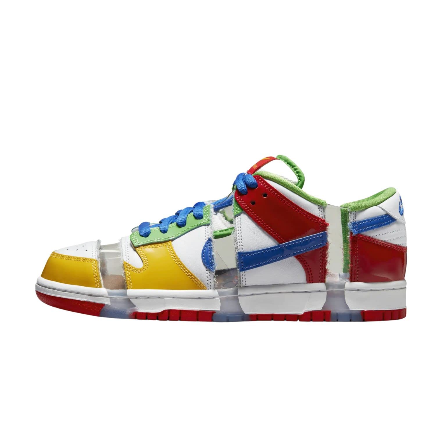 Nike Mens SB Dunk Low FD8777 100 Ebay - Sandy Bodecker - Size 10 White/Red-Blue