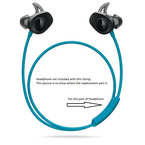 SSReplace Control Talk Buttons Cover for Bose SoundSport Wireless Aqua Blue Parts