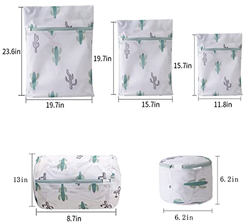 Mesh Laundry Bag，Durable Delicates Mesh Wash Bag for Hosiery, Stocking, Underwear, Bra Lingerie, Sweater,etc.Travel Organization Washing Bag