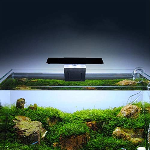 Santing Waterproof Aquarium Light Lightweight Energy Saving Aquarium Clip Lamp Eco-Friendly for Aquarium Breeding Freshwater Fish Tank