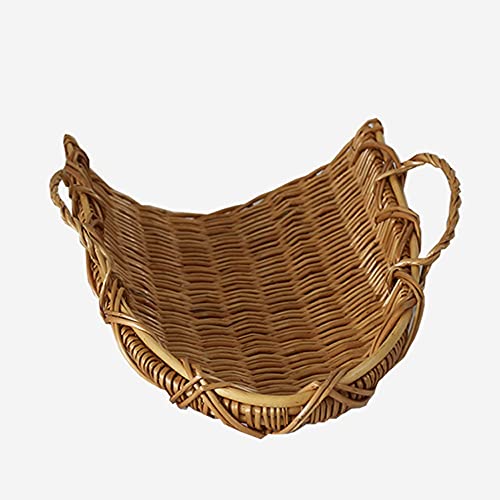 UXZDX Baking Bread Basket Pastry Basket, Creative Wicker Basket Bread Basket Decoration Basket