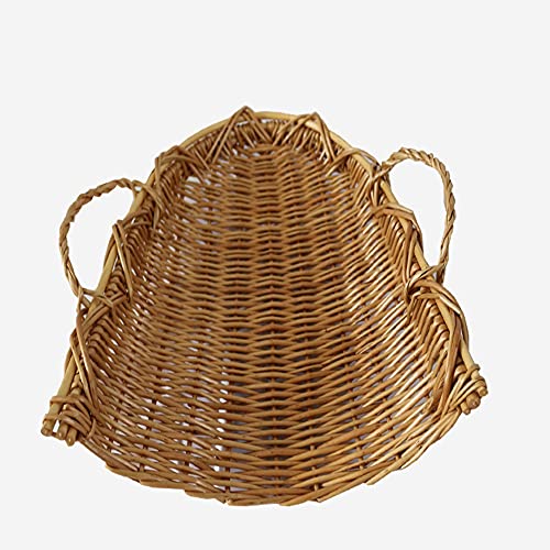 UXZDX Baking Bread Basket Pastry Basket, Creative Wicker Basket Bread Basket Decoration Basket