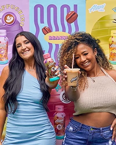Alani Nu Protein Coffee MOCHA | Ready To Drink Cold Brew with 10g of Protein | 100mg Caffeine | 90 Calories, Naturally Flavored | 12 Fl Oz Bottles | 12 Pack