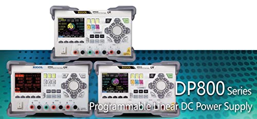 Rigol DP831A Programmable Linear Dc Power Supply,3 Channels,160W Total Power,Maximum Output Range 8V/5A || 30V/2A, 30V/2A