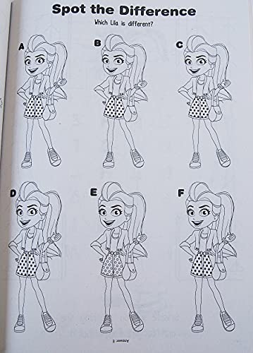 Polly Pocket Coloring and Activity Book -Colortivity Adventure- 80 Pages