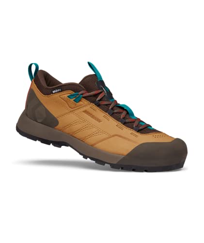 Black Diamond Equipment Men's Mission Leather Low Wp Approach Shoes - Amber-Cafe Brown - 13.5