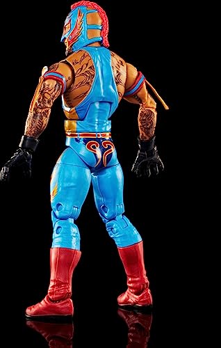 Mattel WWE Rey Mysterio Top Picks Elite Collection Action Figure, Articulation & Life-Like Detail, Interchangeable Accessories, 6-inch
