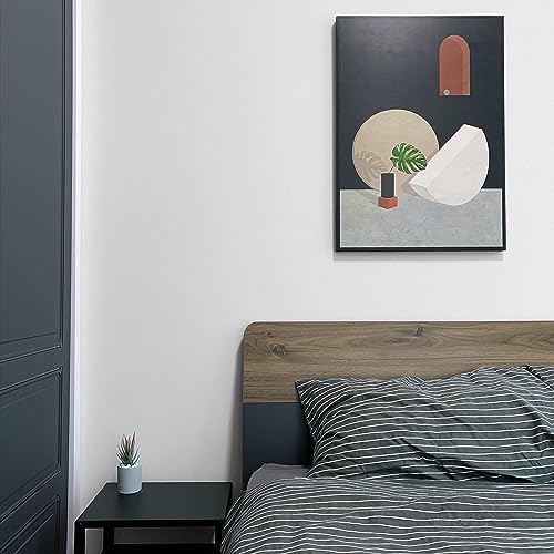 Aniboo White Contact Paper Matte White Peel and Stick Wallpaper for Bedroom Removable Wallpaper Self-Adhesive Solid Contact Paper for Cabinets Countertops Shelf Liner Drawer Waterproof 15.7"x78.7"