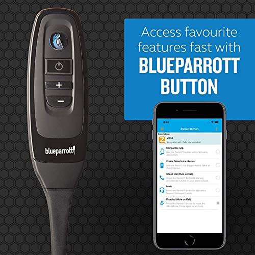 BlueParrott C400-XT (204151) Noise Cancelling Wireless Bluetooth Headset w/ iSave Protective Carrying Case with 24 Hours of Talk time