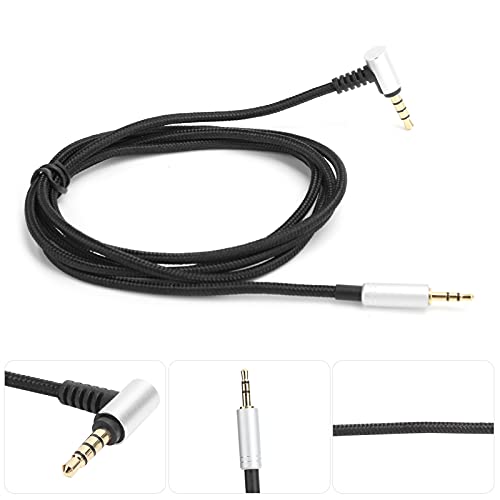 eboxer-1 3.5mm to 2.5mm Male Audio Cable Aux Cord for PS4, for Turtle Beach PX5 PX4 XP500 XP400 X42 Audio Replacement Wire, 1m / 3.3ft, Plug and Play