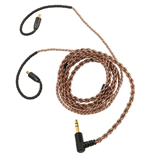 VINGVO Replacement Headphone Upgrade Cable, Noise Canceling Rustproof Replacement Headphone Cable A2DC Interface for CKR100 for LS300 for LS200 for E40