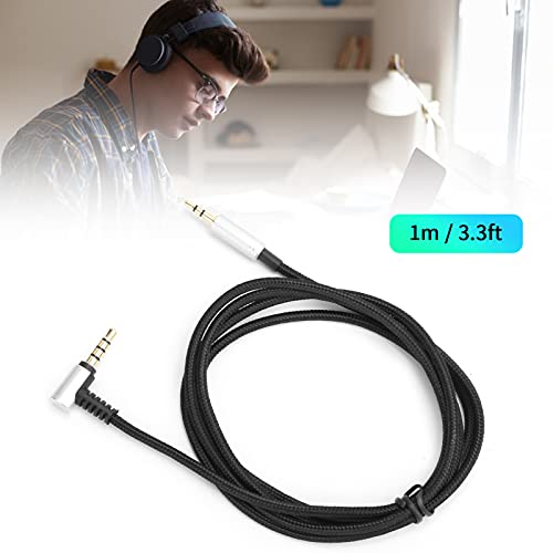 eboxer-1 3.5mm to 2.5mm Male Audio Cable Aux Cord for PS4, for Turtle Beach PX5 PX4 XP500 XP400 X42 Audio Replacement Wire, 1m / 3.3ft, Plug and Play