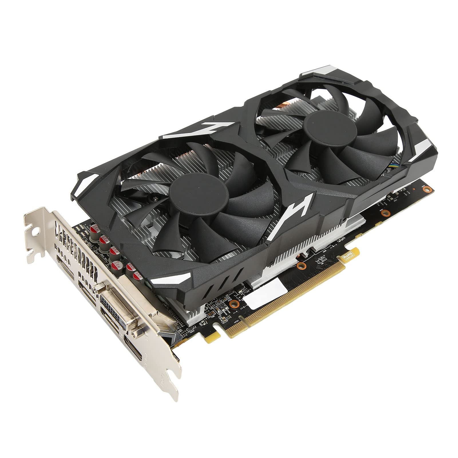 Estink RX 580 Graphics Card, 8GB GDDR5 256bit Support 8K 16 PCI Express 3.0 Gaming Graphics Card Cooling Fans PC Video Cards for PC Gaming Desktop Computers, 1080p Resolution