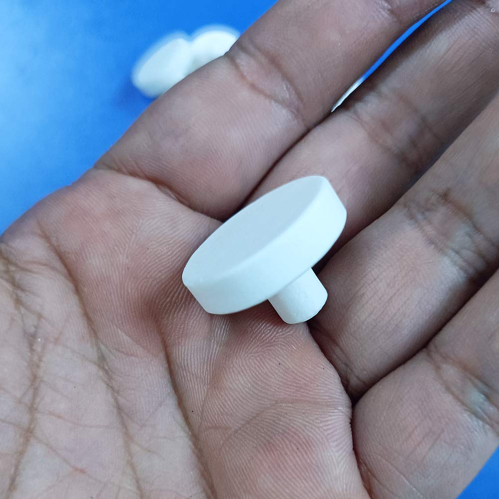 1'' Ceramic Coral Frag Plugs (20-Pack) for Coral Frag Rack