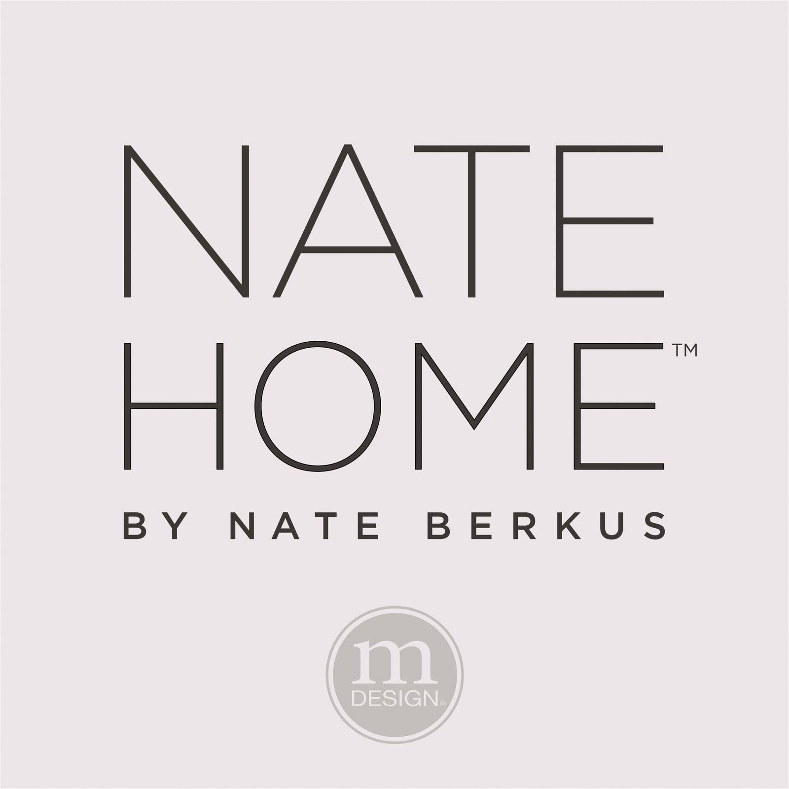 mDesign Nate Home by Nate Berkus Sliding Under Shelf Hanging Pull Out Organizer | Metal Wire Basket Organizer for Kitchen Cabinets or Pantry Shelves from mDesign - Set of 2, Matte White