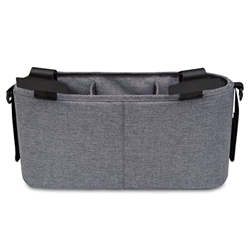 Jeep Parent Organizer for Wrangler Stroller Wagon by Delta Children (Works with Jeep Wrangler Stroller Wagon #60001), Grey