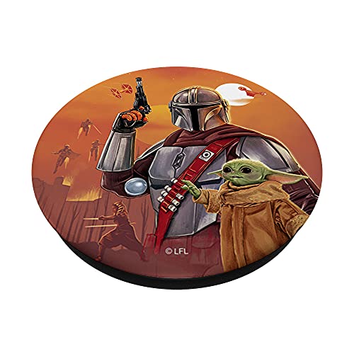 Star Wars: The Mandalorian & Grogu Space Western Exclusive PopSockets PopGrip: Swappable Grip for Phones & Tablets