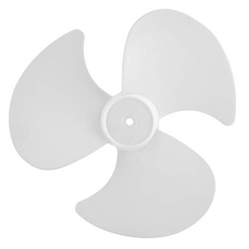 GLOGLOW Plastic Fan Blade, 2Pcs 3 Leaves Plastic Fan Blade Replacement Three Leaves Electric Fan Blades for Household Standing Pedestal Fan