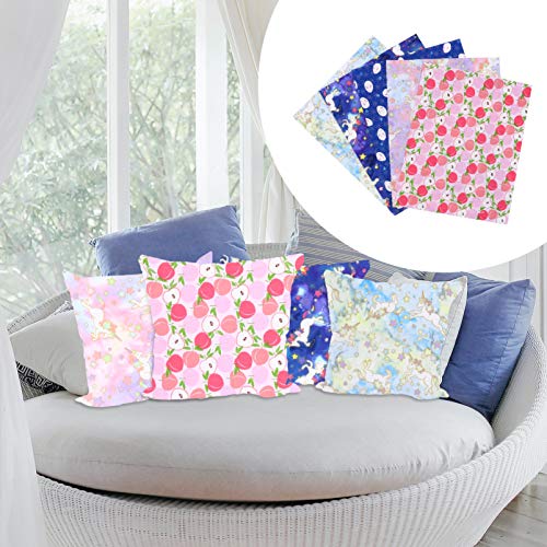 BESPORTBLE Quilting Fabric 10 Sheets Cotton Fabric Japanese Style Floral Patchwork Craft Cloth Quilting Sewing Fabric Sheets for DIY Scrapbooking Bag Purse Making Supplies Floral Bedsheets