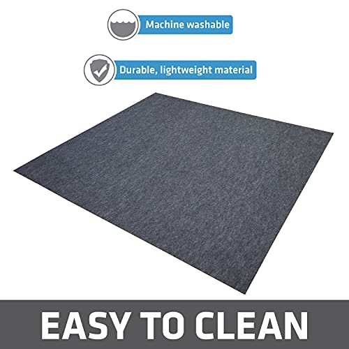 Drymate Dog Playpen Mat, Absorbent, Waterproof, Non-Slip, Machine Washable, XL Size (60β x 74β), Reusable Puppy Pad for Training, Whelping, Housebreaking, Incontinence, and Crate/Kennel (USA Made)