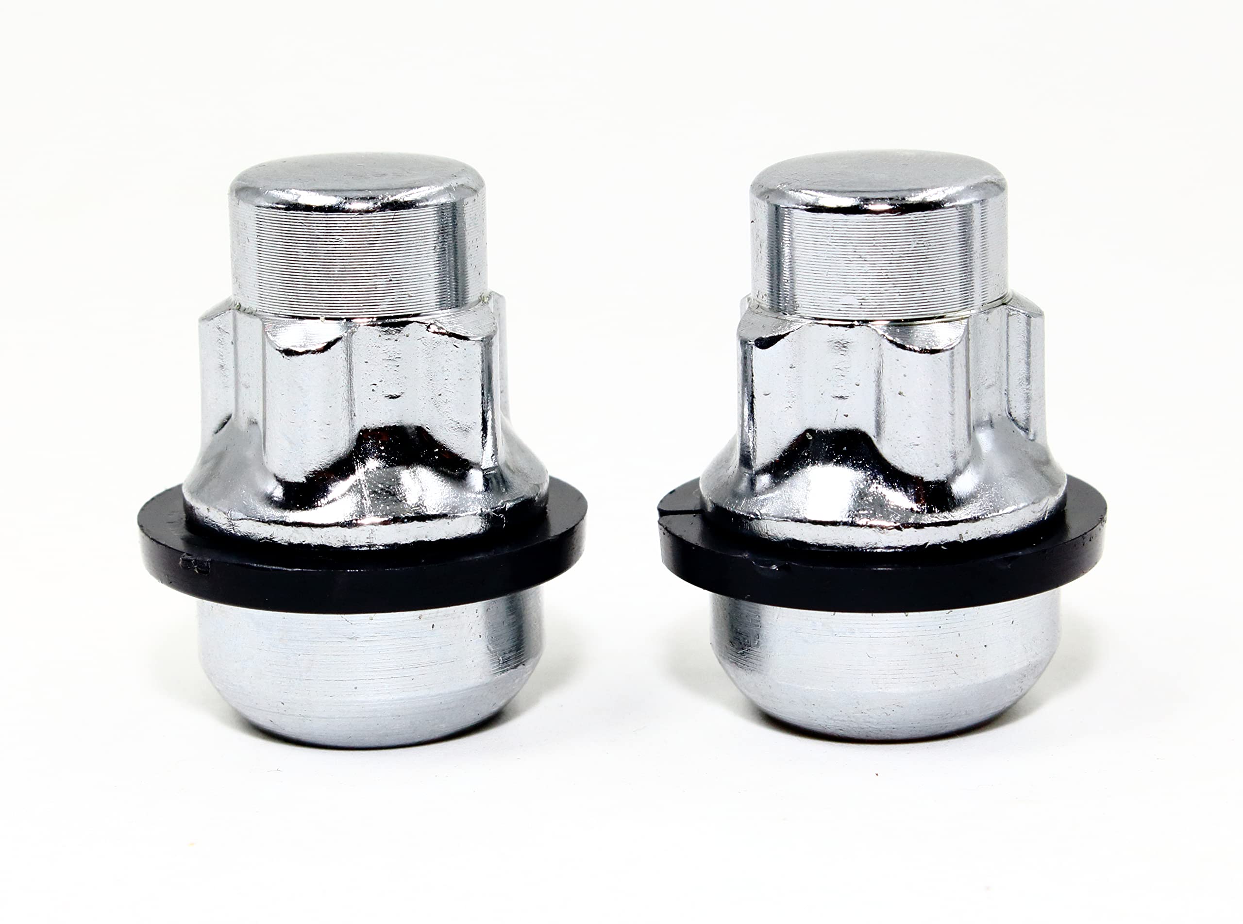 Set of 4 Veritek 12x1.5 Chrome Radius Ball Seat OEM Factory Style Removable Washer Socket Wheel Locks for Honda Acura