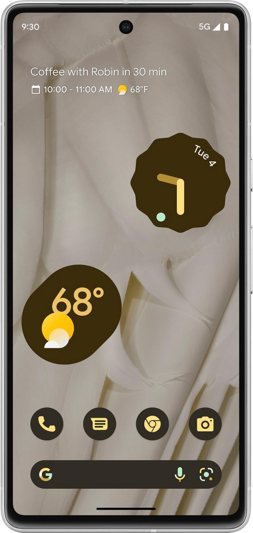 Google Pixel 7 5G, US Version, 128GB, Snow - Unlocked (Renewed)