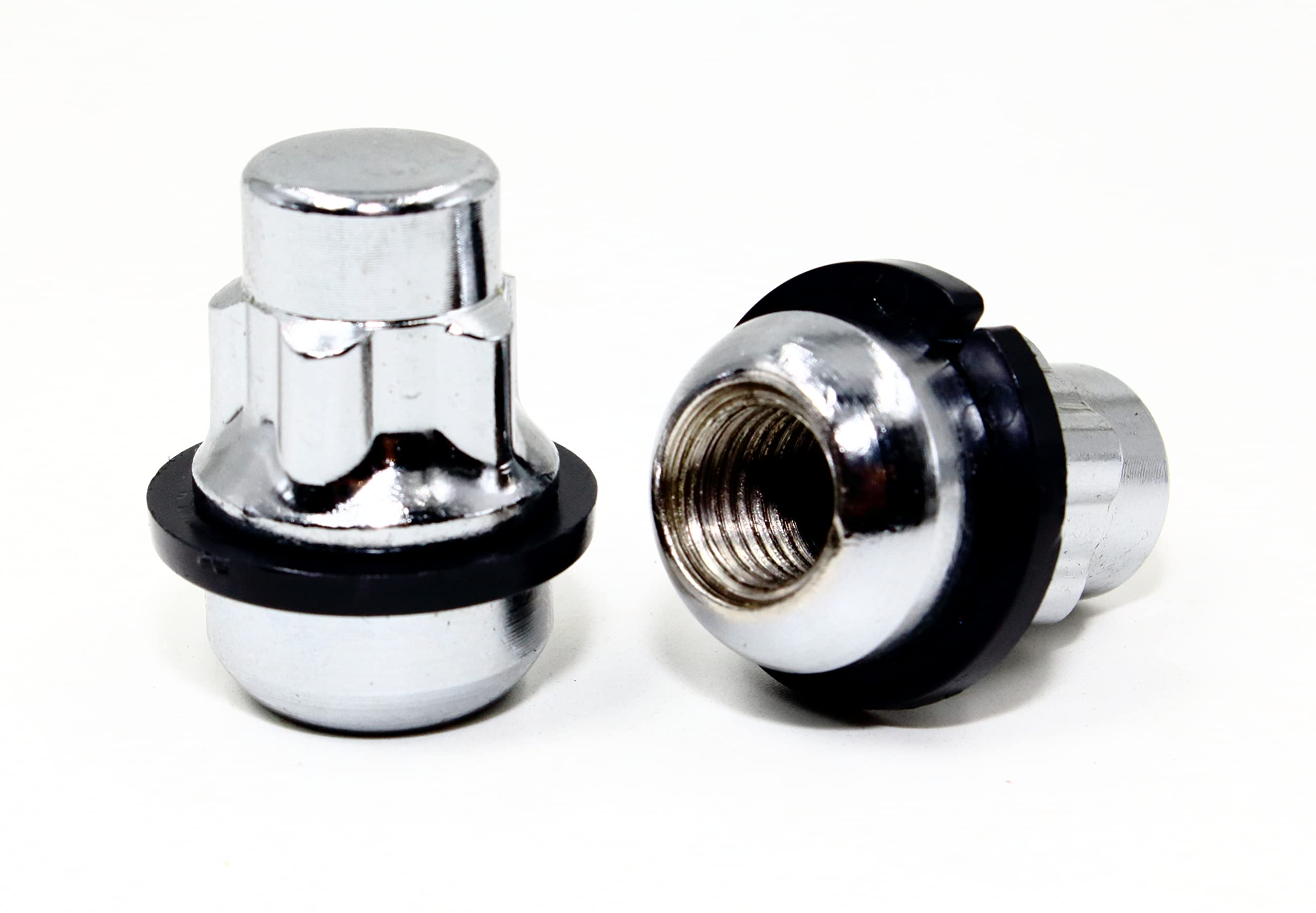 Set of 4 Veritek 12x1.5 Chrome Radius Ball Seat OEM Factory Style Removable Washer Socket Wheel Locks for Honda Acura