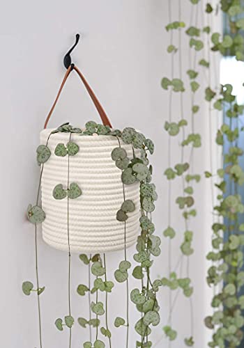 Goodpick Woven Hanging Basket Set (Set of 2)