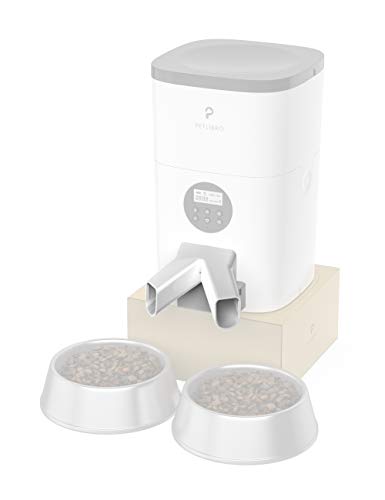 PETLIBRO Two-Way Pet Meal Splitter, Multiple Cat Feeder Accessories for Two Cats or Dogs, Same Time Feeding Food Dispenser Suitable for Automatic Cat Feeder Model PLAF001, PLAF101,PLAF002