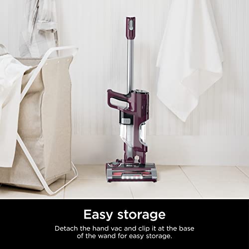 Shark HZ702 Ultralight PetPro Corded Stick Vacuum with PowerFins HairPro Odor Neutralizer Technology, Wine Purple
