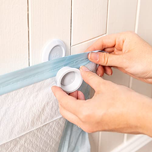MYMOON HOME Pee PAD Holder (Pack of 2) β Works with Any Type of Wee Wee Pads for Easy cleanup of Marking and Leg Lifting Dogs. (White)