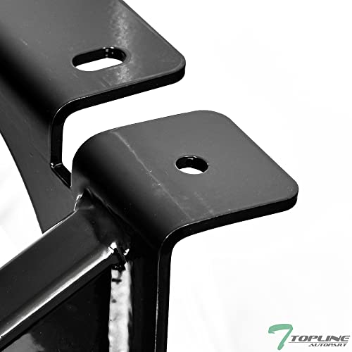 TLAPS 7422443836849 for 2007-2014 Ford Edge / 2007-2015 Lincoln MKX Class 3 III Black 2" Trailer Hitch Receiver
