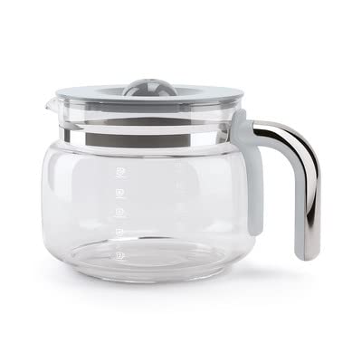 Smeg 50's Retro Drip Coffee Maker with Extra Glass Carafe, Red