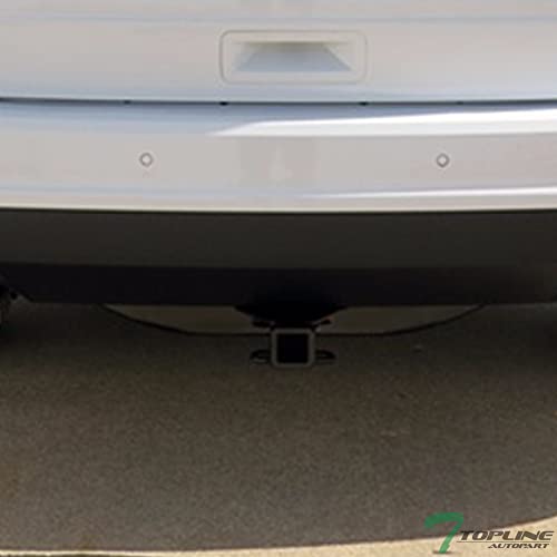 TLAPS 7422443836849 for 2007-2014 Ford Edge / 2007-2015 Lincoln MKX Class 3 III Black 2" Trailer Hitch Receiver