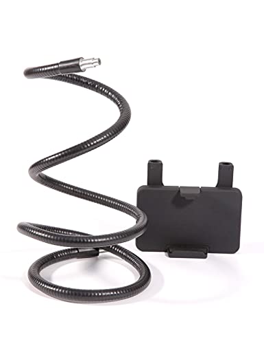 Jinbury Cell Phone Holder,Lazy Bracket,Hanging on Neck Cell Phone Stand,DIY Free Flexible Mount Stand with Multiple Function,Black