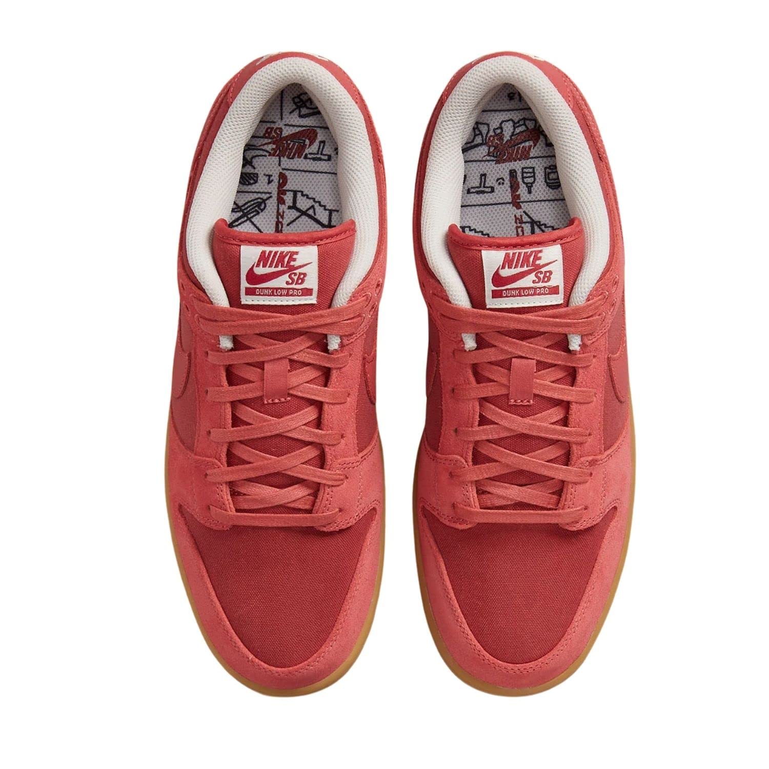 Nike Mens SB Dunk Low DV5429 600 Adobe - Size 9 Red