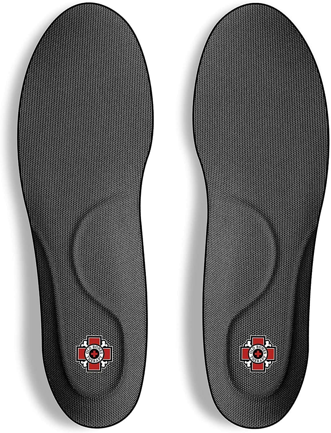 Old Bones Therapy Shock Absorbing Foot Insoles - Impact Protection, Arch Support and Improved Stability - Orthotic Insoles for Skateboarding, BMX, Motocross, Snowboarding and Ruling at Life (XXL)