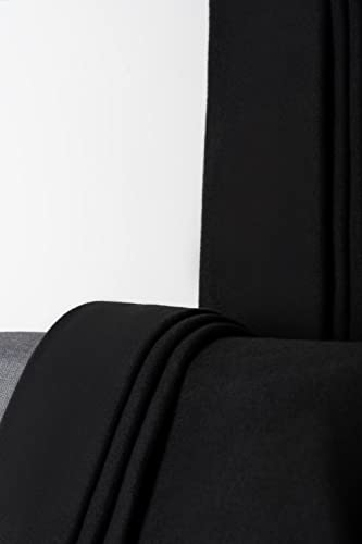 SeaBeauty Cozy Fleece Blanket Bulk-(Pack of 6) Comfortable Fleece Throw Blanket Suitable for Home Bed Sofa Office Camping and Pet-Friendly Warm and Breathable Black, Pack of 6-50 x 60 Inch