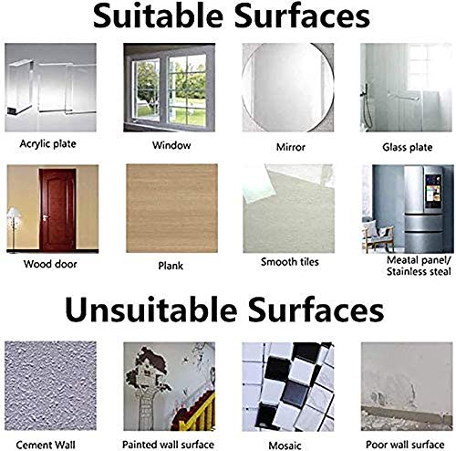 vilihkc 40pcs(20set) Double-Sided Self-Adhesive Wall Hooks Heavy Duty Hooks Multi-Purpose Transparent Adhesive Hooks for Bathroom and Kitchen, Waterproof and Oil-Proof 13.2lb/6kg(Max)